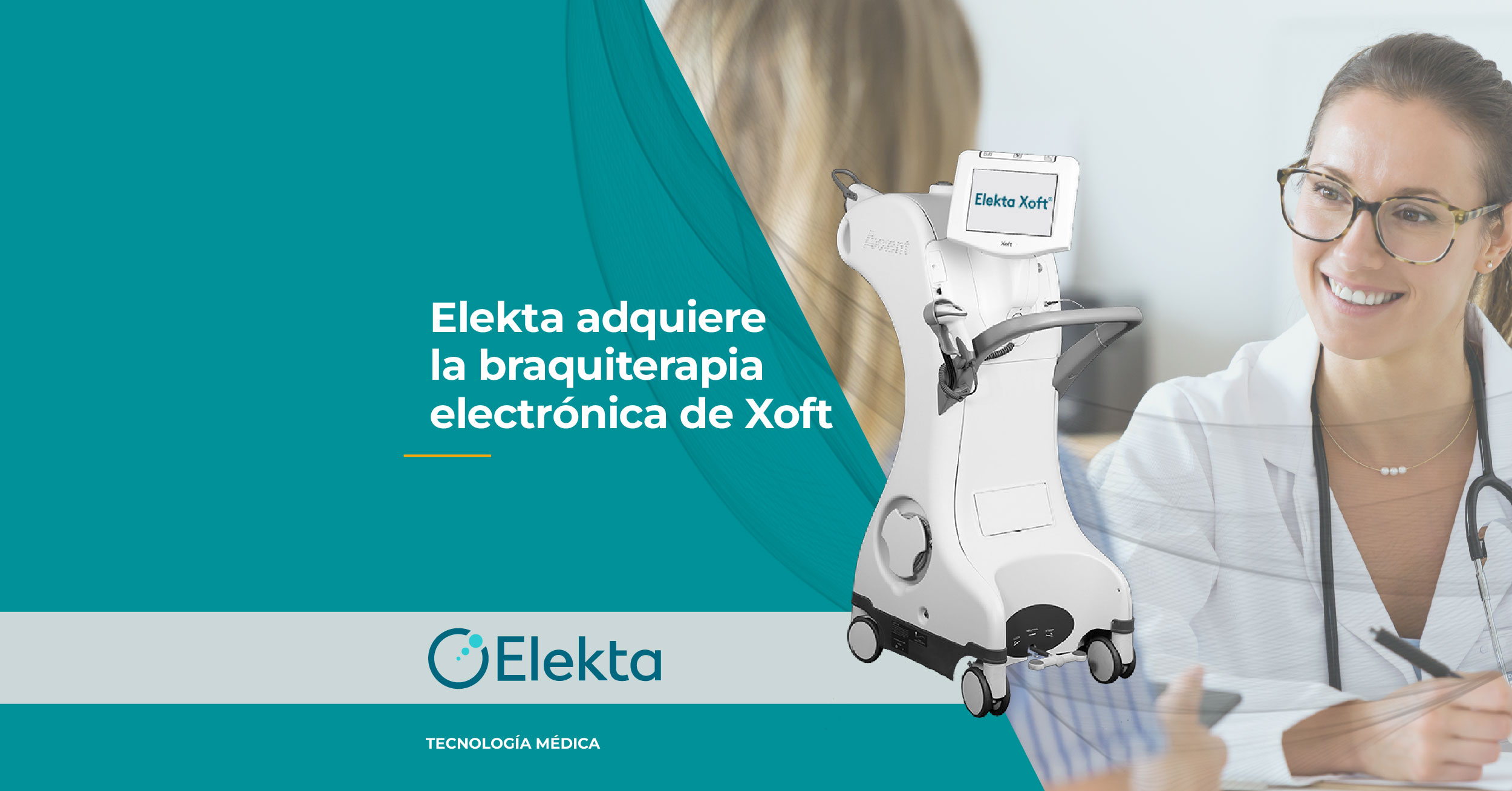 Elekta adquiere la braquiterapia electrónica de Xoft - ΔTFísica