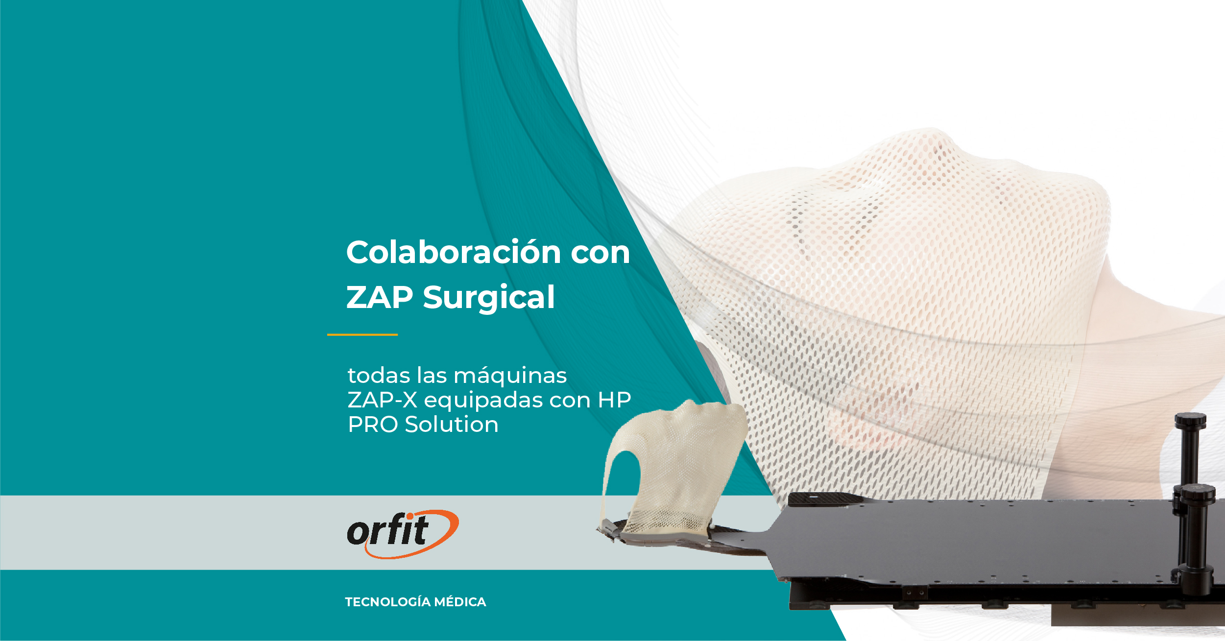 Orfit y ZAP Surgical: ZAP-X con HP PRO Solution - ΔTFísica